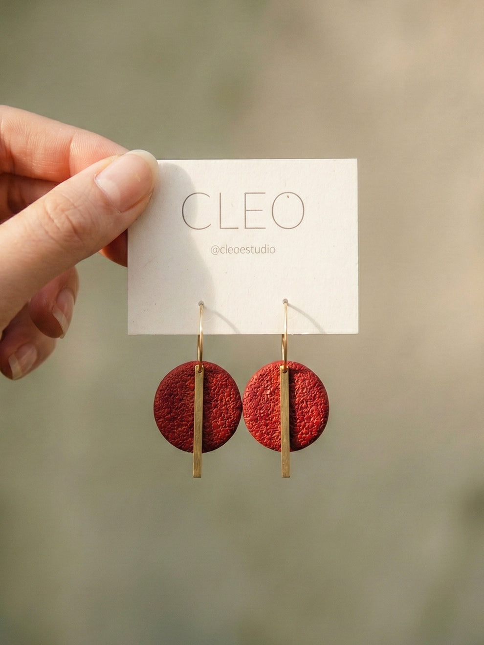 PENDIENTES CLEO LINA MARSALA – ANTONIETA