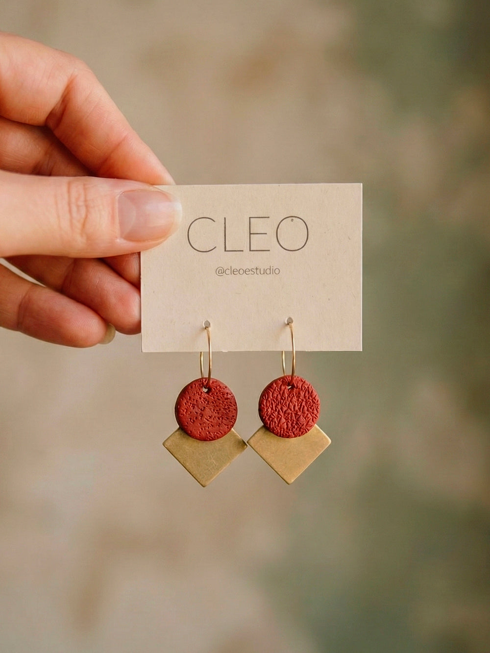 PENDIENTES CLEO SARAH MARSALA – ANTONIETA